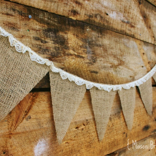 Burlap and Lace - Etsy