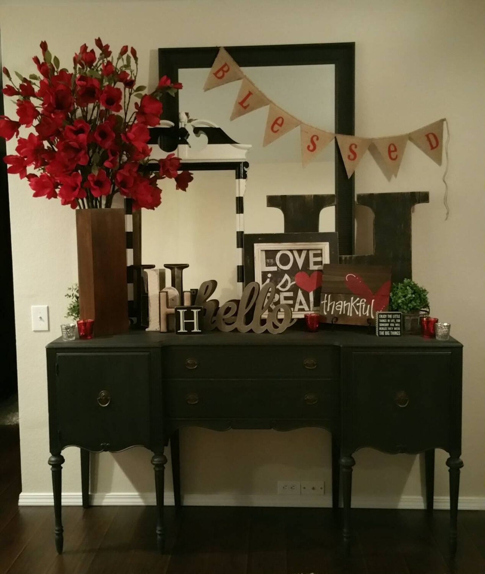 BLESSED Burlap Banner, Bunting, Garland, Pennant, Photo Prop, Wedding ...