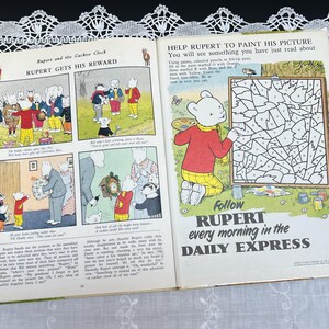 Rupert Annual 1984 - Etsy