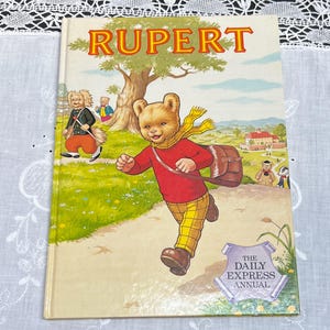 Rupert Annual 1984 - Etsy