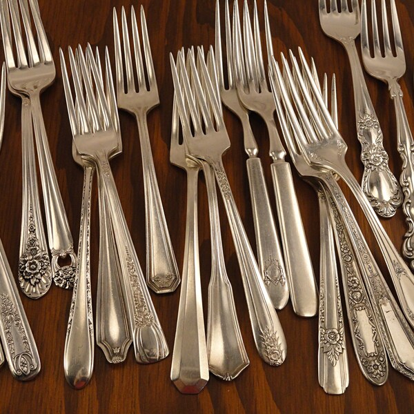 Silverplate Forks - Etsy