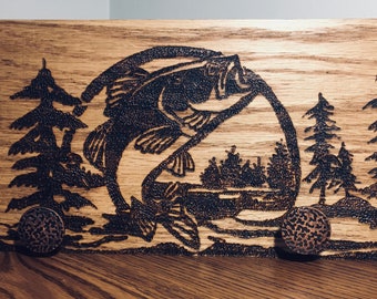 Wood Burning Fish | Etsy
