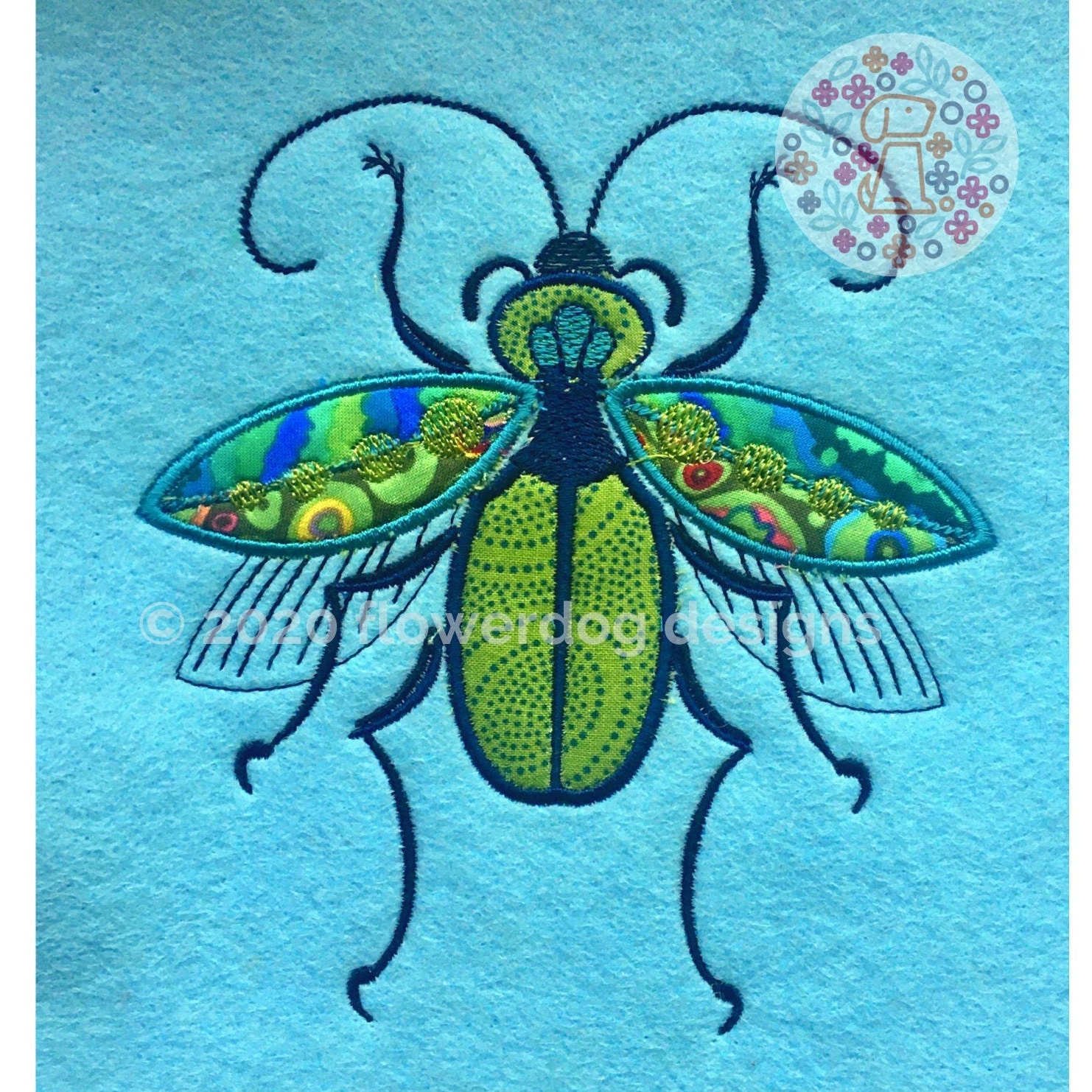 Beetle Bug Insect Machine Embroidery Applique Design 5x7 8x8 - Etsy