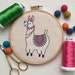 Llama Machine Embroidery Design Multi Size 4x4 3x5 5x7 - Etsy