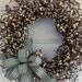 Berry Wreath Cream, Farmhouse Berry Wreaths, Ivory and Cream Berry ...
