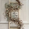 Berry Wreath Cream, Farmhouse Berry Wreaths, Ivory and Cream Berry ...
