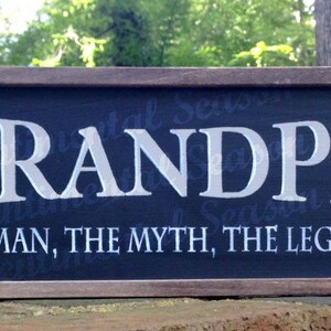 Grandpa Sign. Gift for Grandpa. Fathers Day Gift. Grandpa. Father's Day ...
