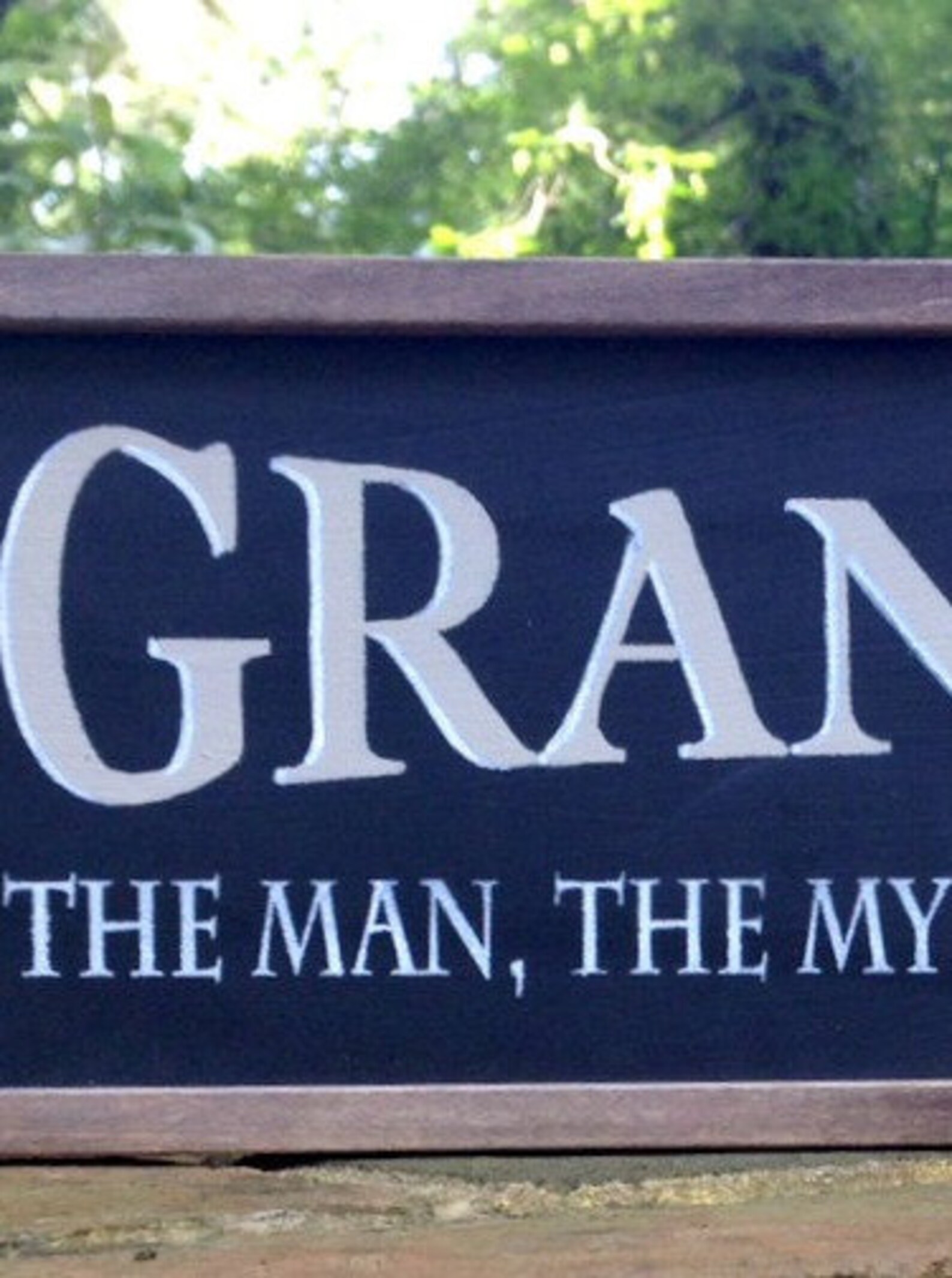 Grandpa Sign. Gift for Grandpa. Fathers Day Gift. Grandpa. | Etsy