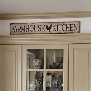 Farmhouse Kitchen Sign, Country Kitchen Decor, Primitive Sign for ...