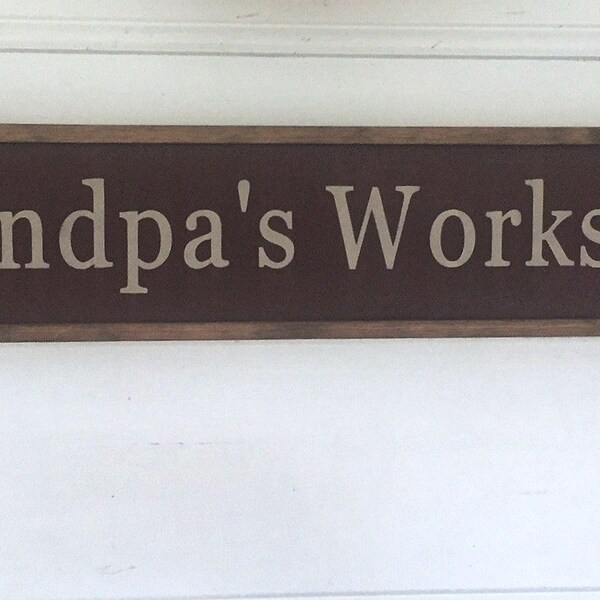 Workshop Sign - Etsy