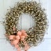 Berry Wreath Cream, Farmhouse Berry Wreaths, Ivory and Cream Berry ...