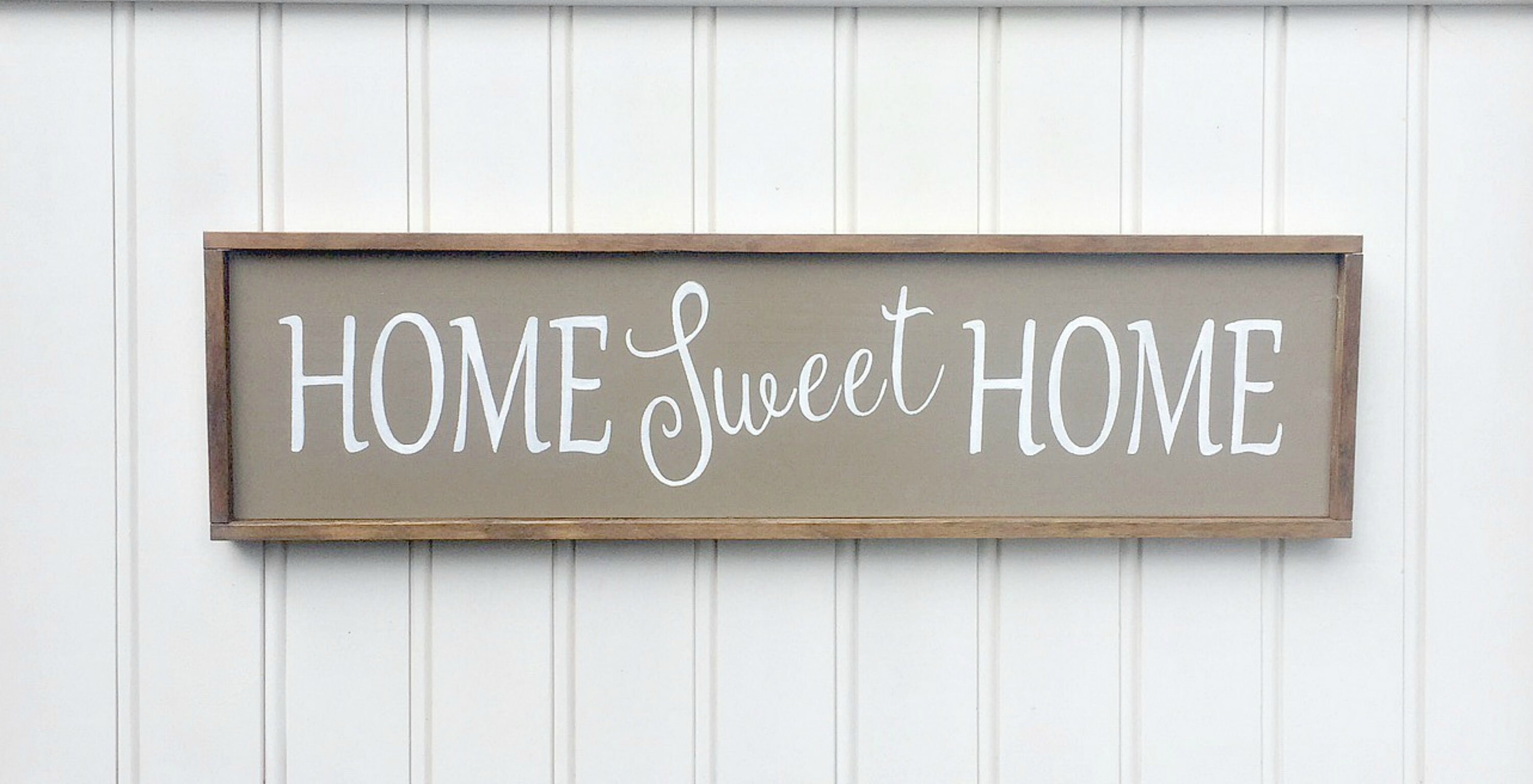 Home Sweet Home Wood Sign Farmhouse Decor Country Home Sign - Etsy