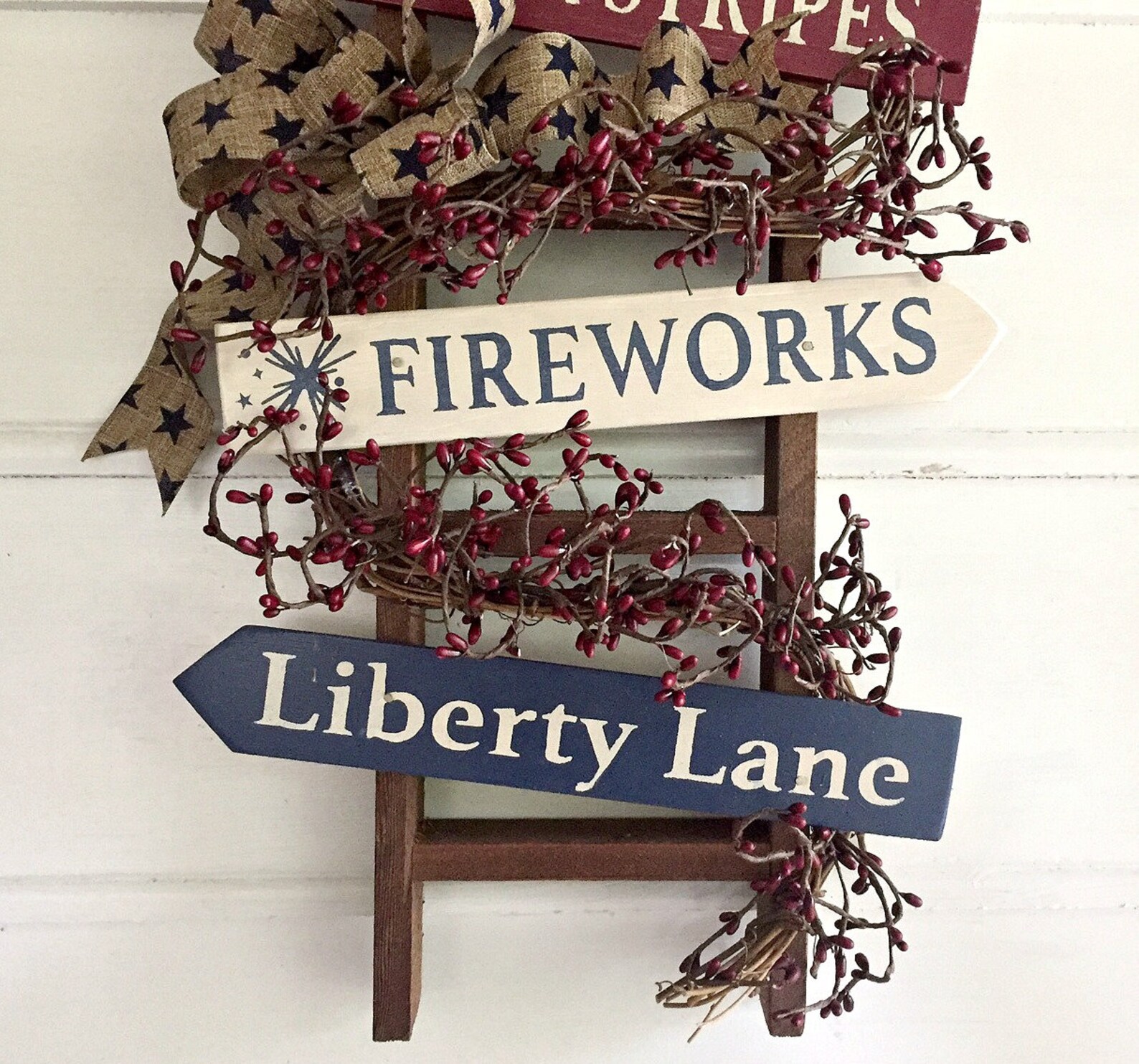 Rustic Home Decor Patriotic Decor Country Home Decor - Etsy
