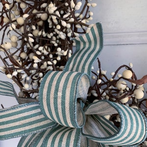 Berry Wreath Cream, Farmhouse Berry Wreaths, Ivory and Cream Berry ...