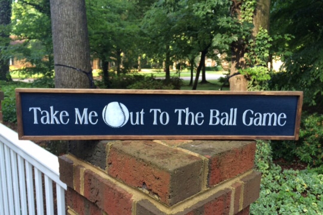 Baseball Sign. Baseball Decor. Baseball Gifts. Yankee Baseball Sign ...