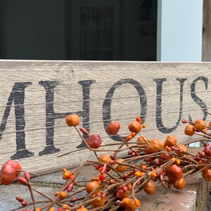 Rustic Farmhouse Sign for Your Home, Country Farmhouse Sign, Rustic ...