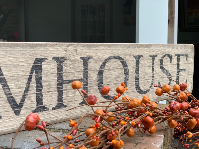 Rustic Farmhouse Sign for Your Home Country Farmhouse Sign - Etsy