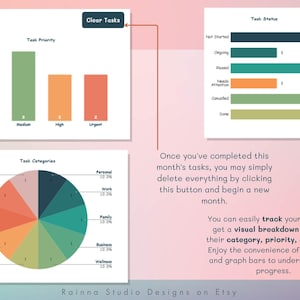 To Do List Template ,time Management & Task Tracker Spreadsheet for ...