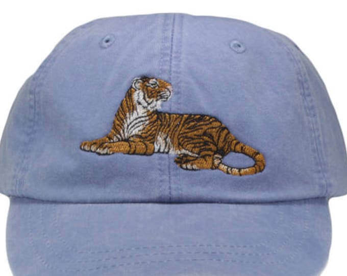 Tiger Embroidered Hat, Baseball Cap, Dad Hat, Mom Cap, Wildlife, Nature ...