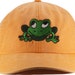 Bullfrog Embroidered Hat Baseball Cap Toad Wildlife Frog - Etsy
