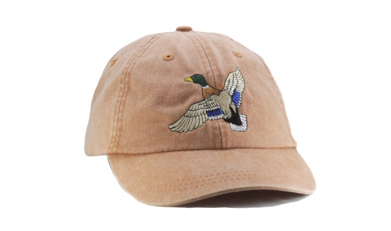 Mallard Embroidered Baseball Dad Hat, Duck Cap, Mom Cap, Wildlife ...