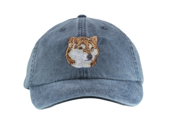 Shiba Inu Embroidered Hat Baseball Cap Dog Lover Gift Pet - Etsy