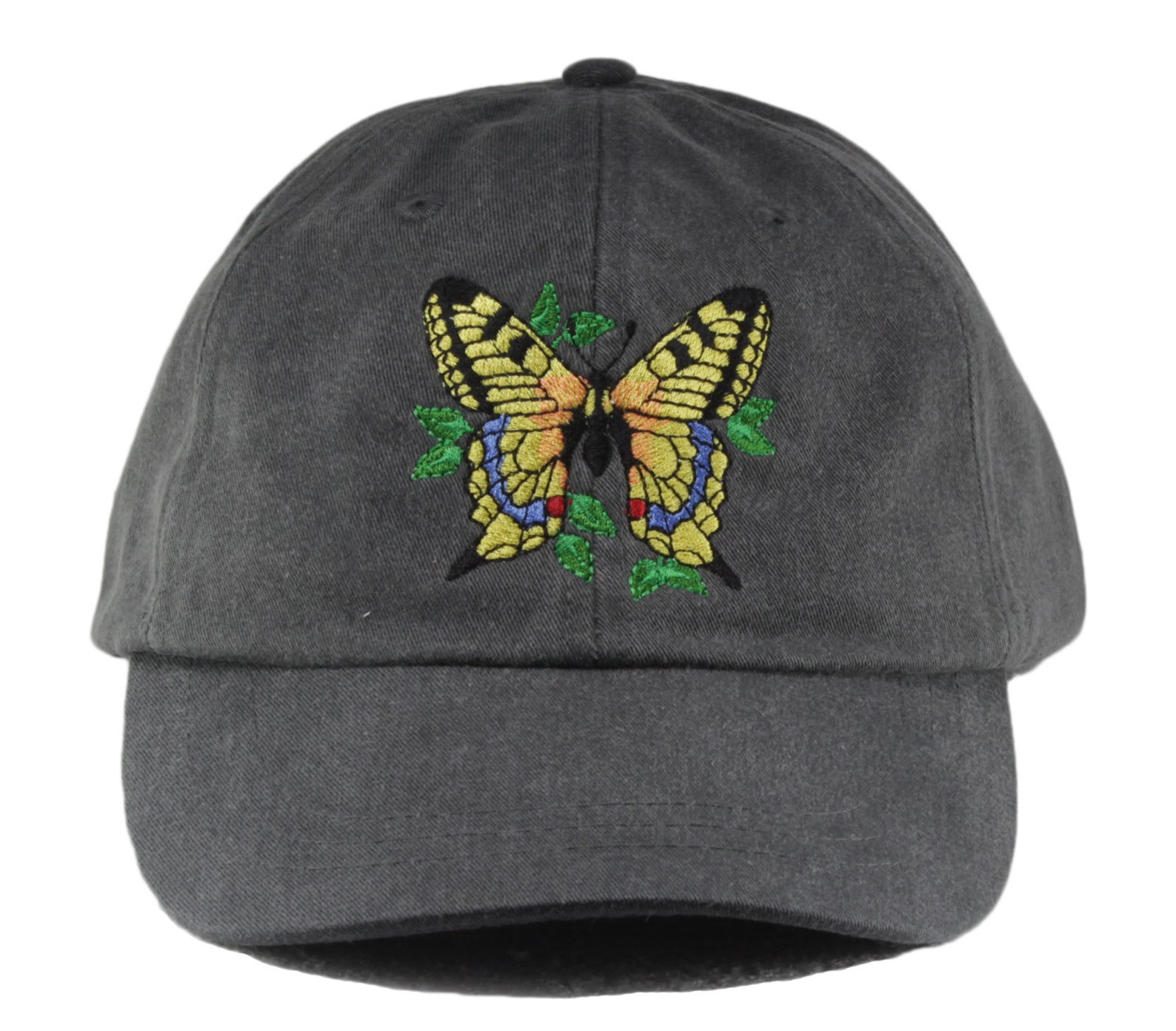 Butterfly Embroidered Hat, Baseball Cap, Sun Cap, Garden Cap, Gardening ...