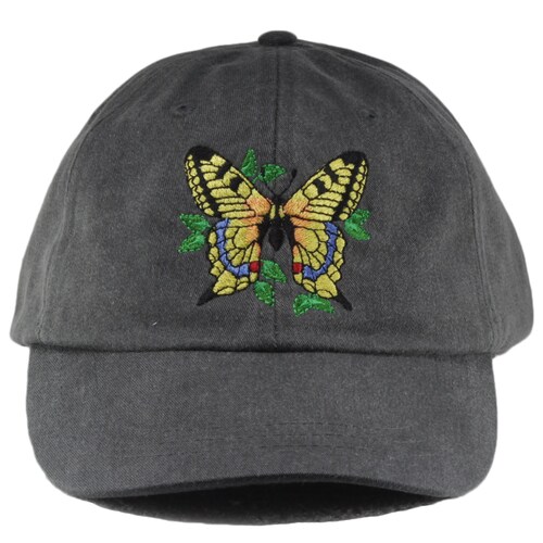 Monarch Butterfly Embroidered Hat Baseball Cap Sun Cap - Etsy