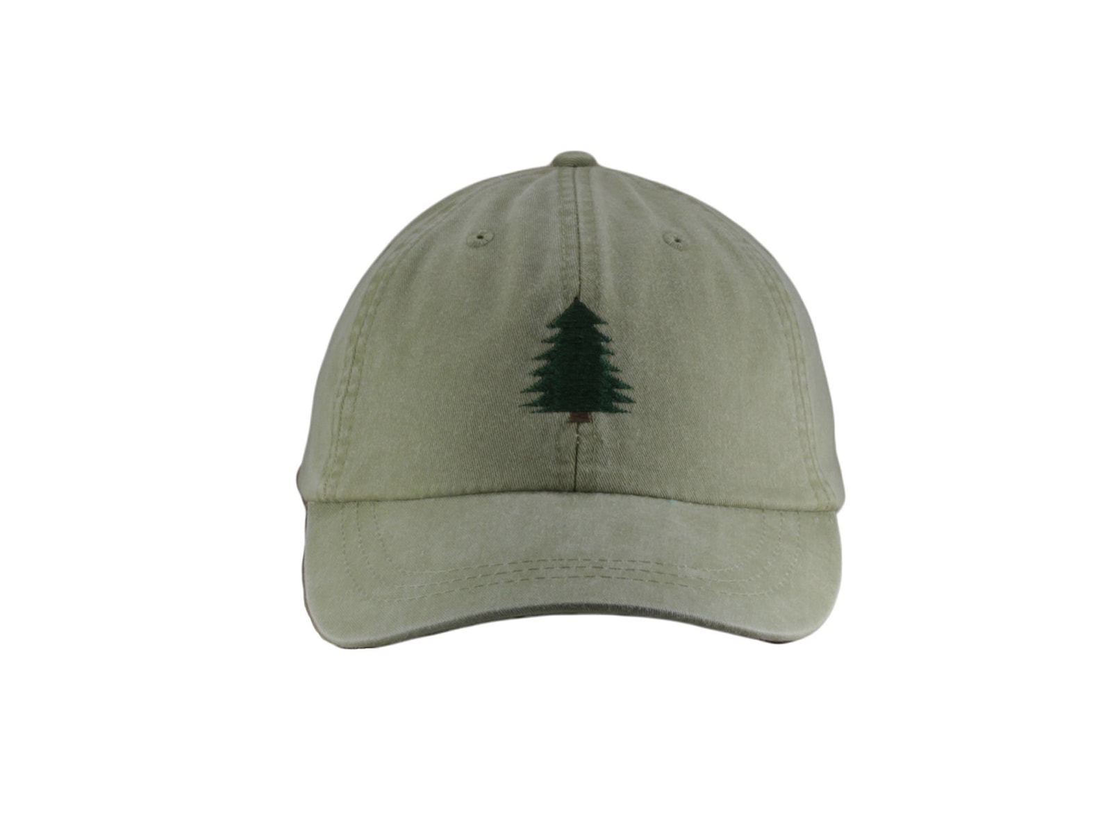 Pine Tree Embroidered Hat, Fishing, Beach, Hiking, Camping, Baseball ...