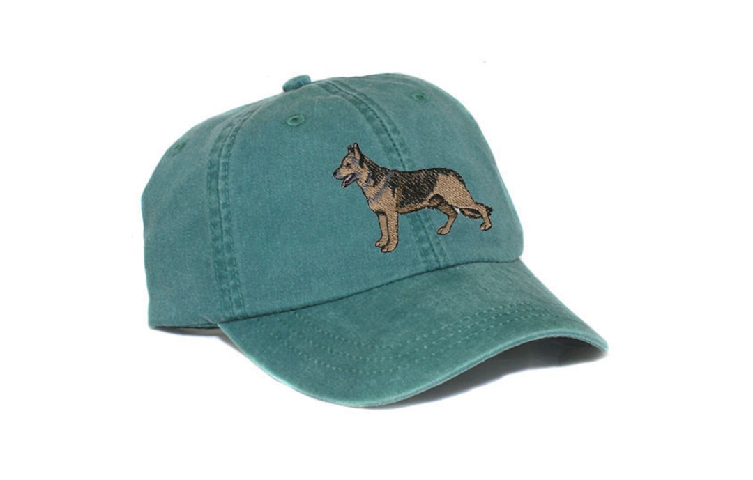 German Shepherd Dog Embroidered Dad Hat, Baseball Cap, Mom Gift ...