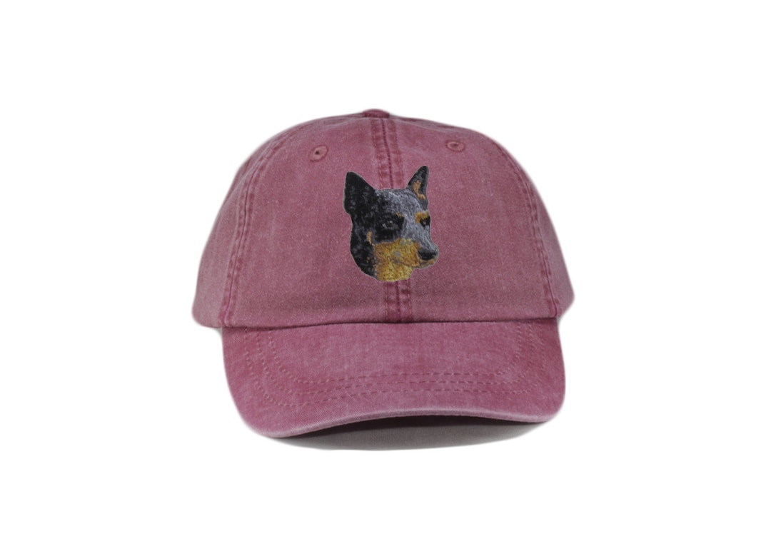 Australian Cattle Dog Embroidered Hat, Baseball Cap, Dog Lover Gift ...