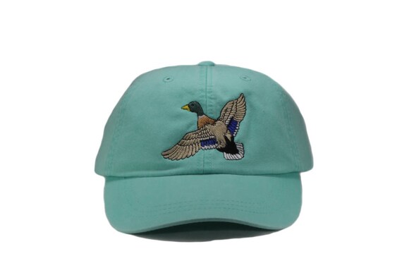 Mallard Duck Hat Mallard Embroidered Hat Baseball Cap Duck Cap Dad Hat