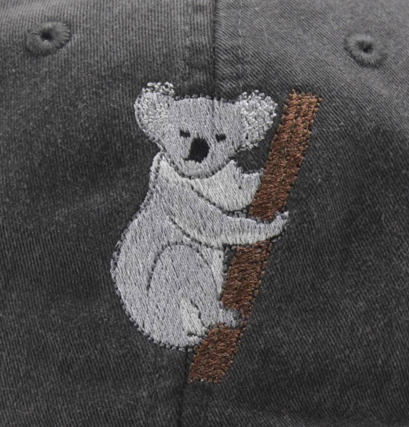 Koala Embroidered Hat Baseball Cap Australian Koala Bear - Etsy UK