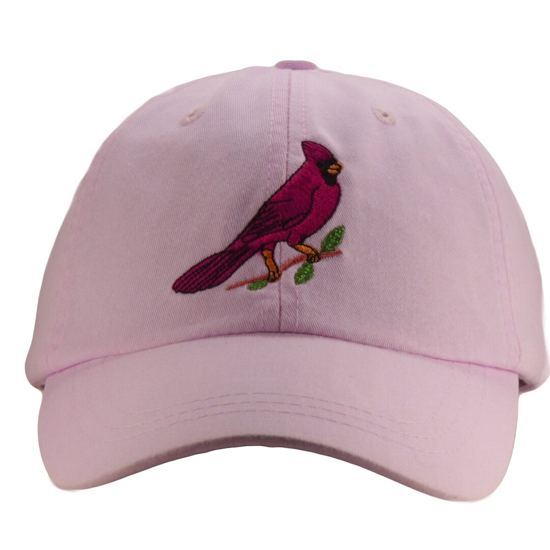 Cardinal Hat, Embroidered Baseball Cap, Wildlife Hat, Dad Hat Bird ...