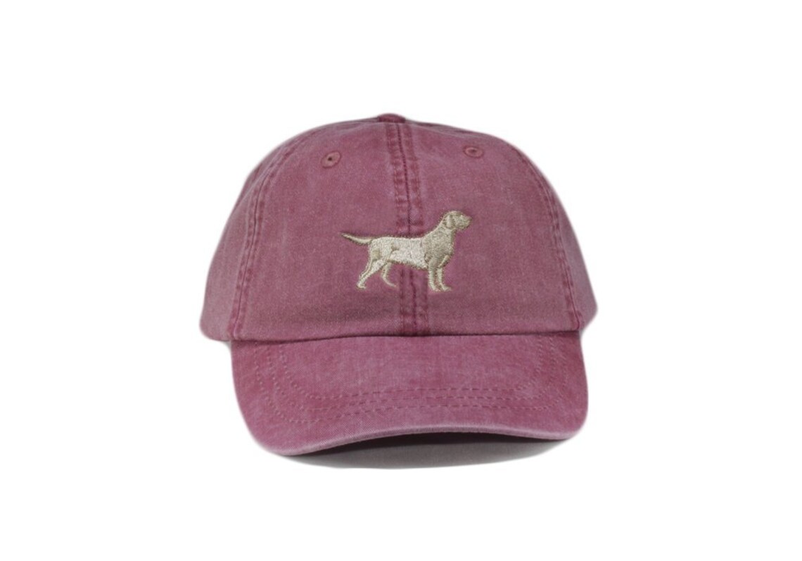 Yellow Labrador Retriever Embroidered Hat Baseball Cap Dog - Etsy