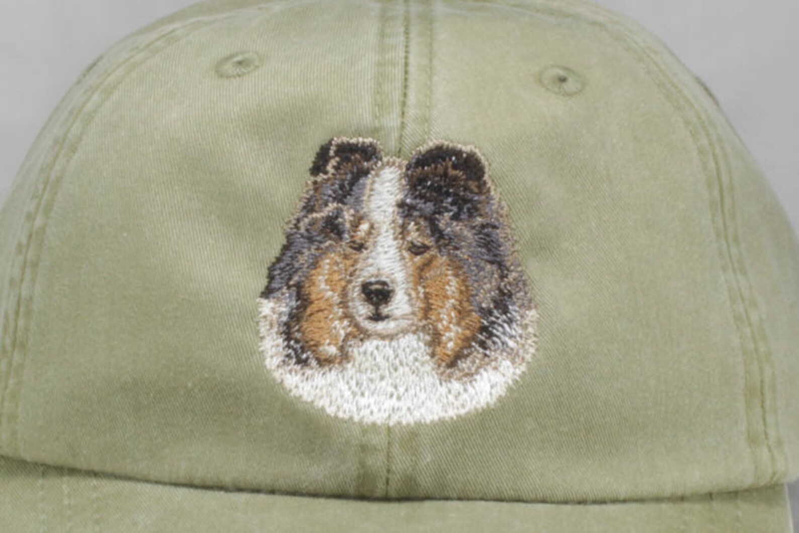 Sheltie Embroidered Hat, Baseball Cap, Dog Lover Gift, Pet Mom Cap, Dad ...