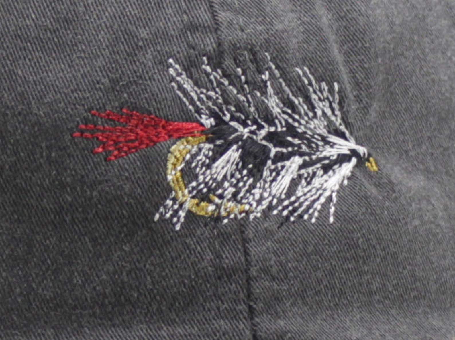 Fly Fishing Embroidered Hat, Baseball Cap, Bass Fisherman Dad Hat, Mom ...