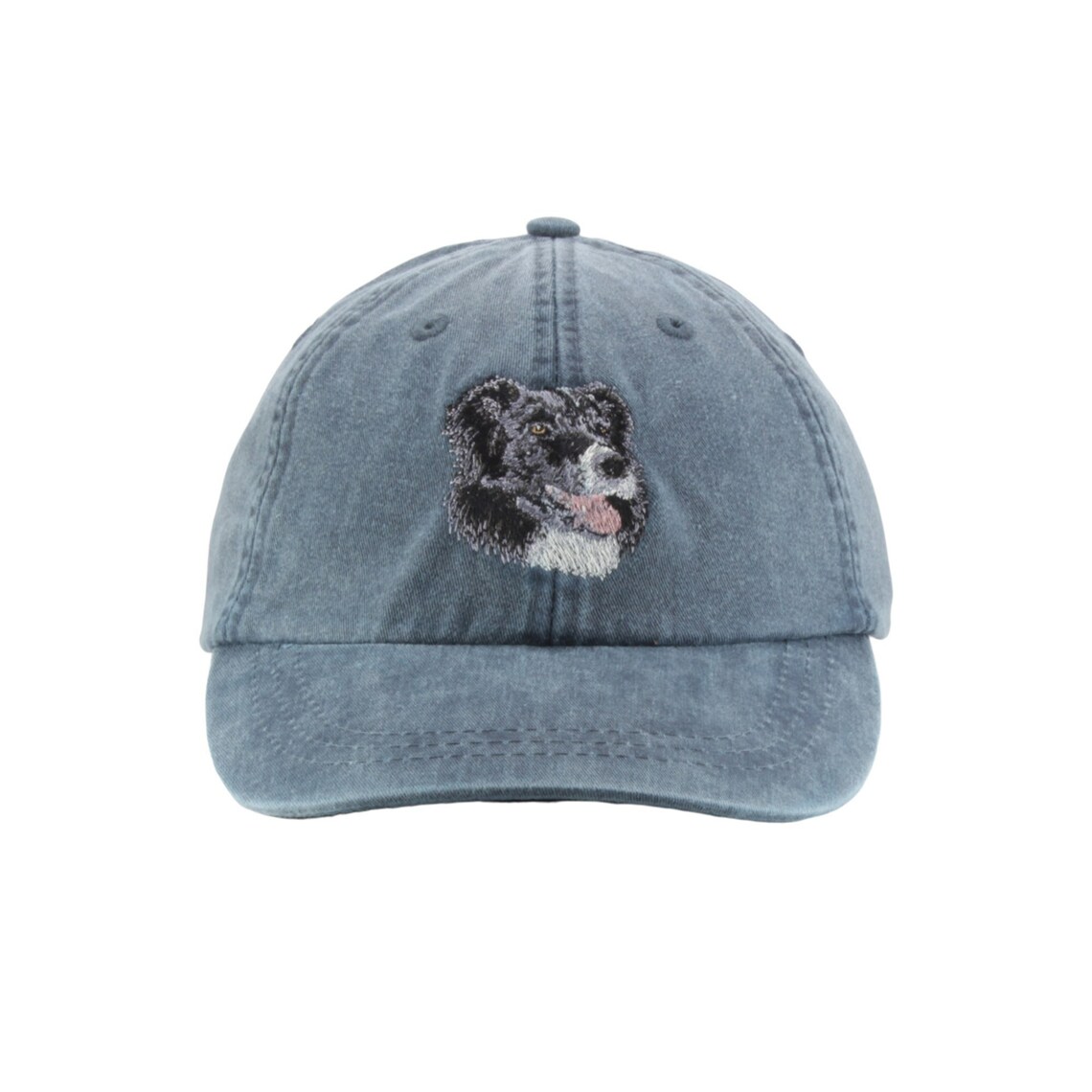 Border Collie Embroidered Cap, Baseball Hat, Dog Lover Gift, Pet Mom ...