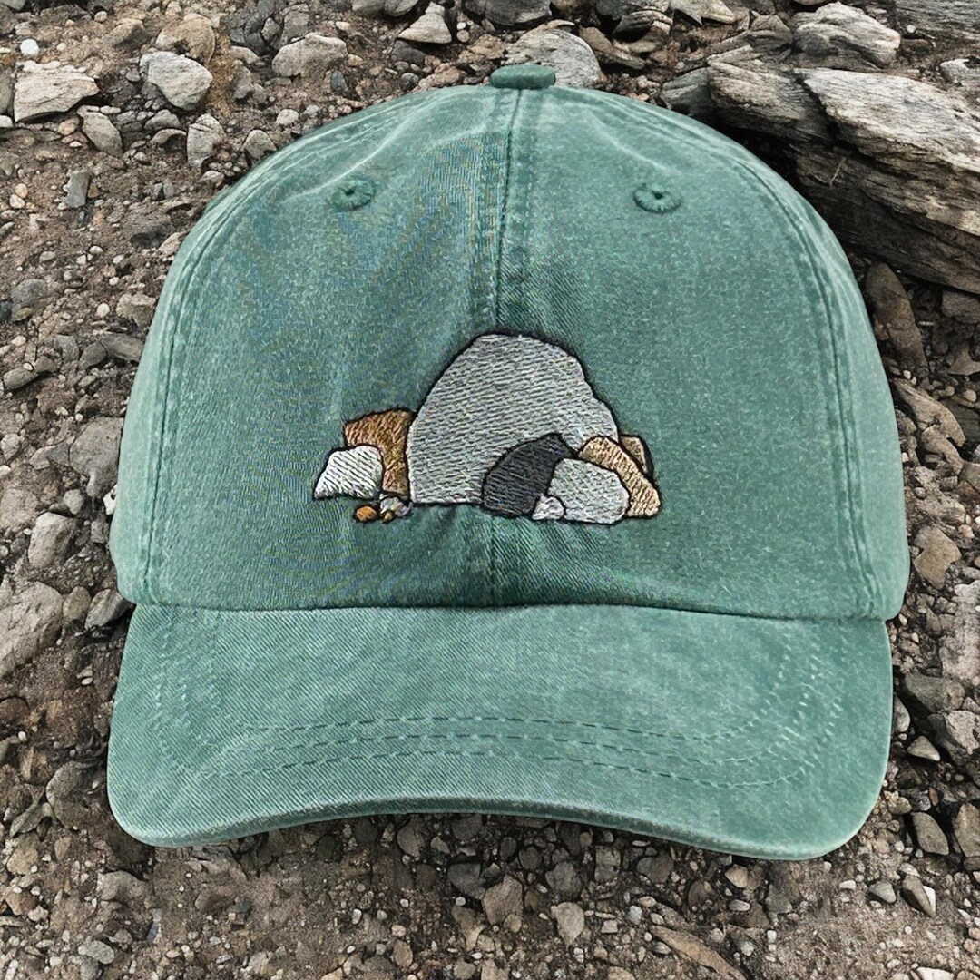 Rocks Embroidered Baseball Cap, Dad, Mom Hat, Bad Hair Day, Hiking ...