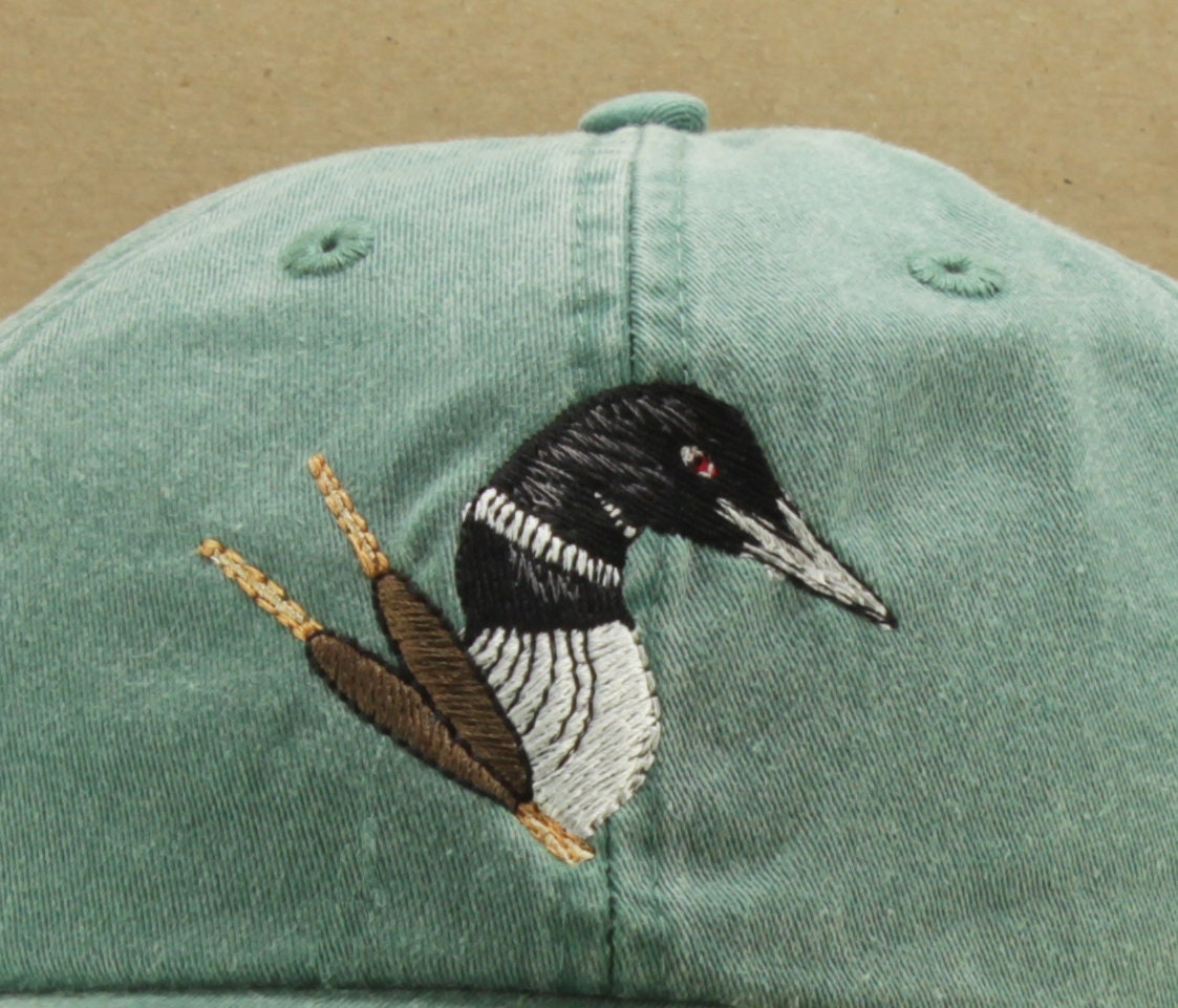 Loon embroidered hat baseball cap dad hat mom cap | Etsy