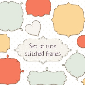 Frame Clipart Notes Svg Sign Clipart Tags Svg Planner - Etsy