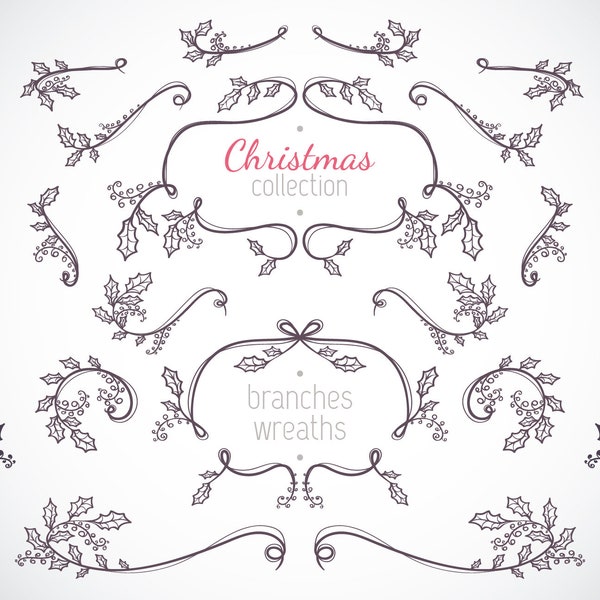 Laurels Clipart - Etsy