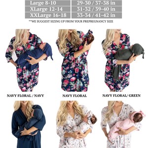 Maternity Robe Set // Swaddle Set | Etsy