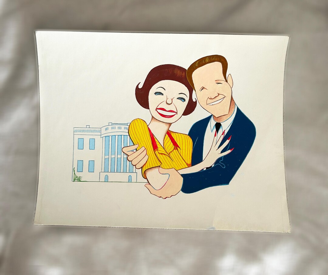 Ozzie and Harriet Original Acrylic Painting by Disney Artist Dave ...