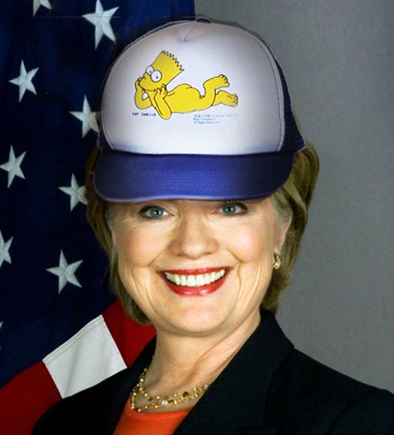 The Simpsons Bart Simpson Bare Butt Cap Gem
