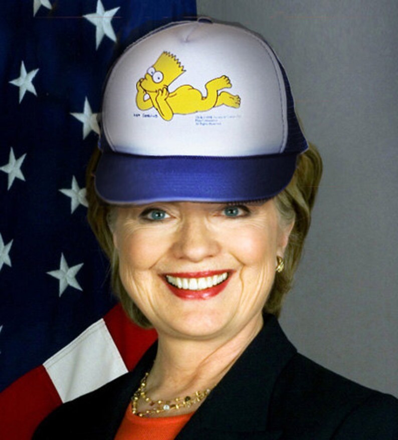 THE SIMPSONS: Bart Simpson Bare Butt Cap - Etsy Canada
