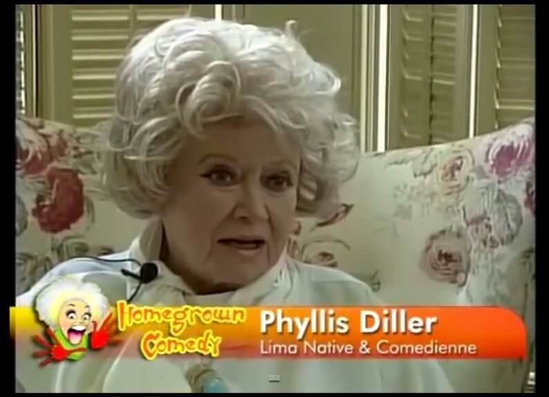 Phyllis Diller's Original Caricature Logo Painting - Etsy