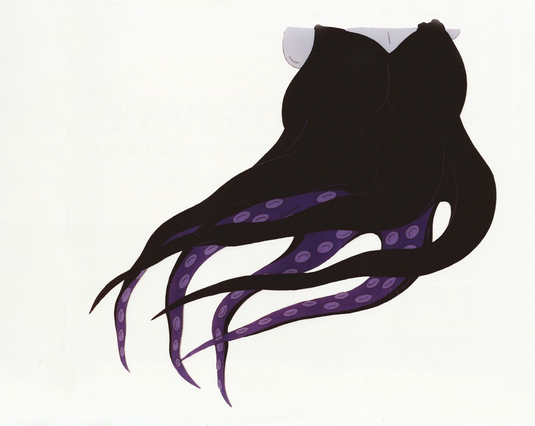 THE LITTLE MERMAID Original Production Ursula the Sea Witch Model Sheet ...