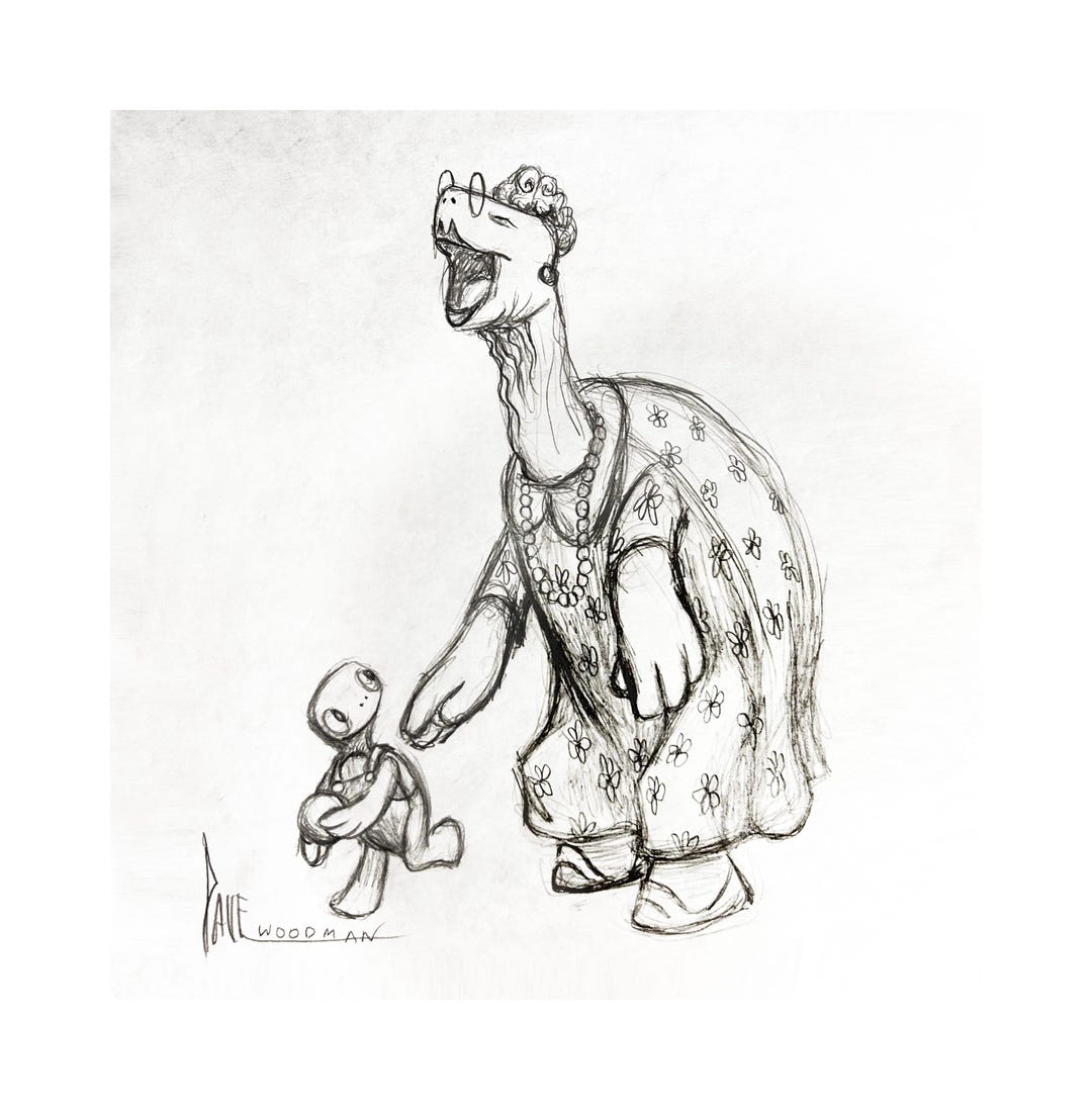 Turtle Characters Original Drawing - Etsy