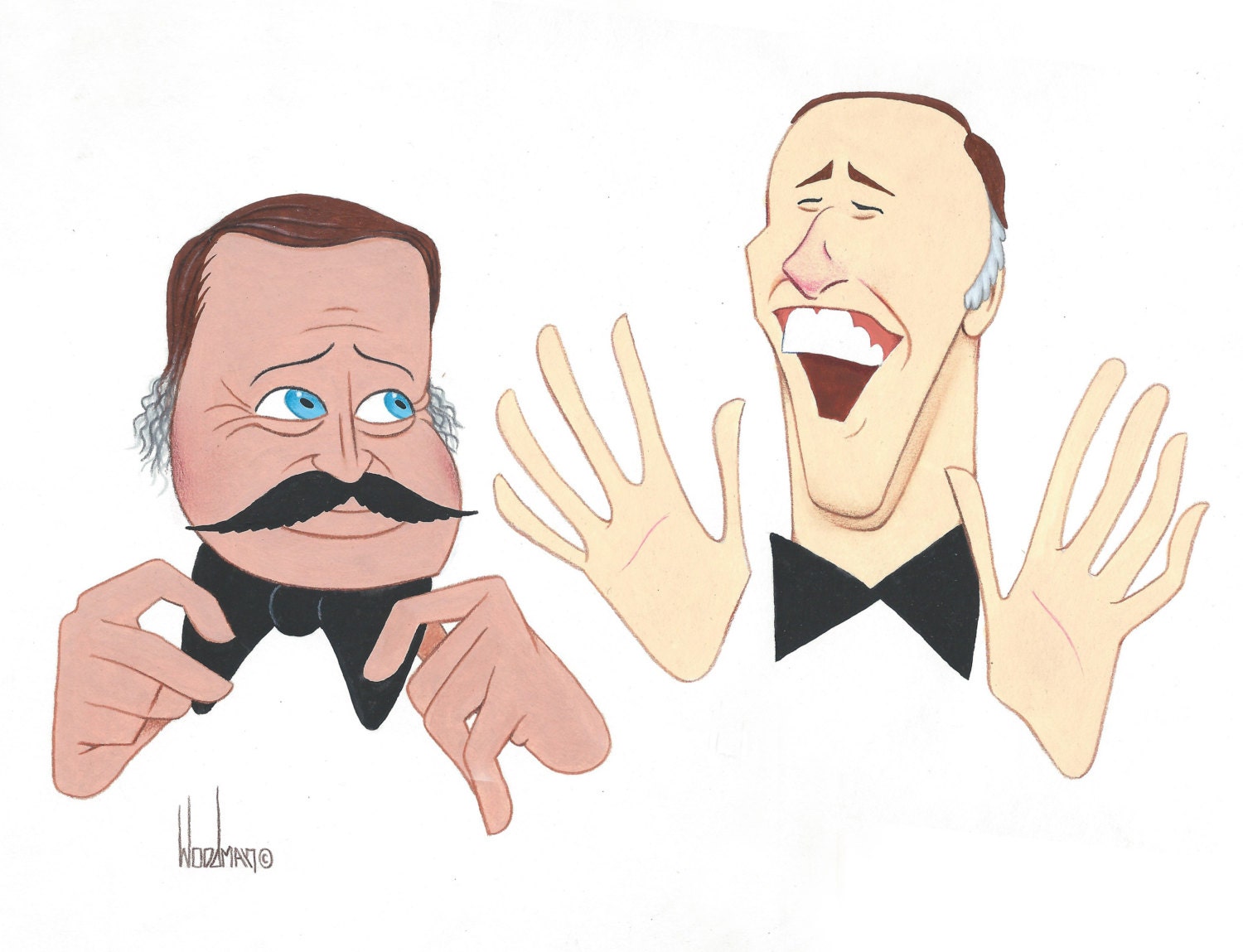 Rowan and Martin 2 Original Acrylic Paintings by Disney - Etsy New Zealand